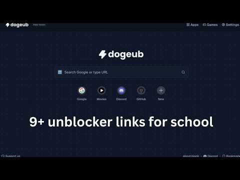 9+ NEW Rare Unblockers Links | Unblocked Websites for School Chromebook (2026)