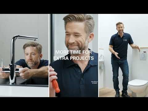 GROHE Rapido Shower Frame - Easy to install