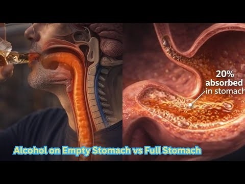 What Happens When You Drink Alcohol & How it Is Absorbed in the Body 3D Animation