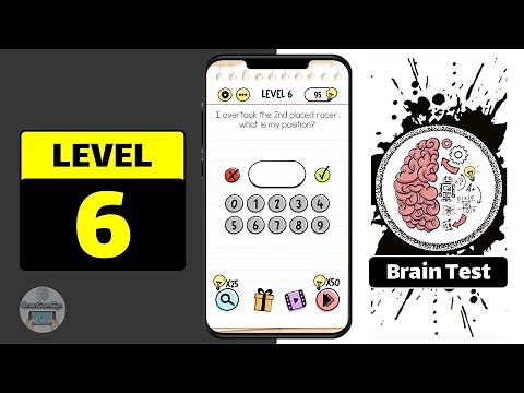 Brain Test Level 6 Walkthrough