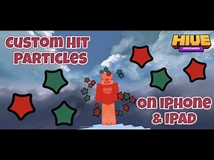 ✔️How to customize hit particles on iOS // MCPE // Tutorial #minecraftbe