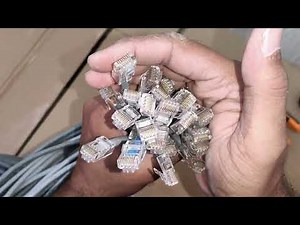 How To Crimping CAT 6 Wire Connecter And CAT 6 UTP Jack With Less Toll A Step-by-Step Guide