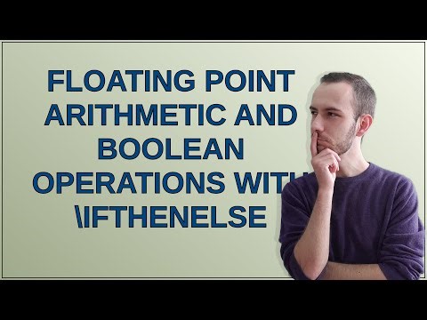Tex: floating point arithmetic and boolean operations with ifthenelse