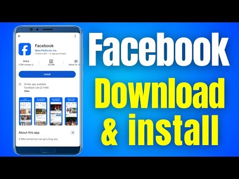 How to Facebook app download on android | face book install in play store 2026