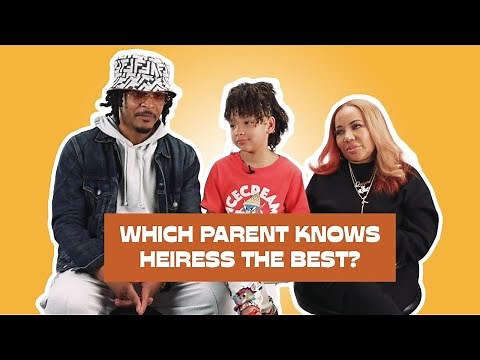 T.I. & Tiny's Fun Family Challenge: Who Knows Heiress Best?