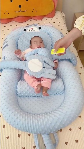 🍼Baby Sleeps Soundly with This Bionic Bed-in-Bed..
