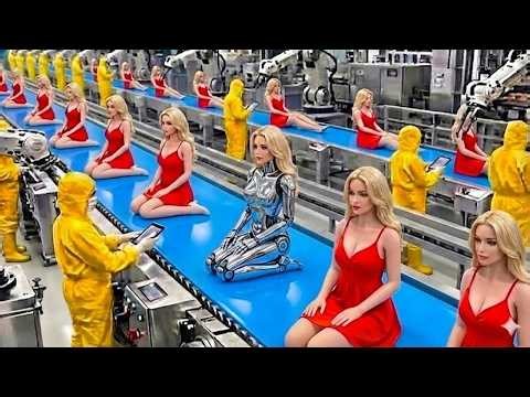 Inside the USA Humanoid Doll Factory – (Full Process) How Silicone Dolls Are Made