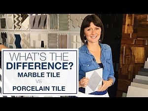Whats the Difference Marble Tile vs Porcelain Tile