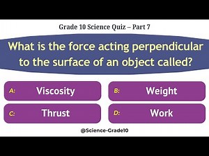 Grade 10 Science Quiz – Part 7/10 | Explore Class 10 Science with These Fun and Insightful Questions
