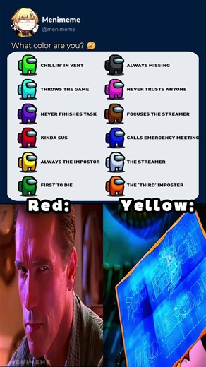 Red and yellow be like: