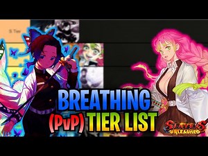 This PvP Breathing Tier List Will Change Your Mind!! Slayers Unleashed