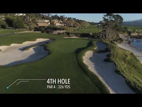 Pebble Beach: Fly over the most stunning course on earth