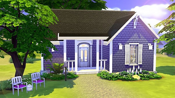 Speed Building a Single Parent Sims 4 Bungalow
