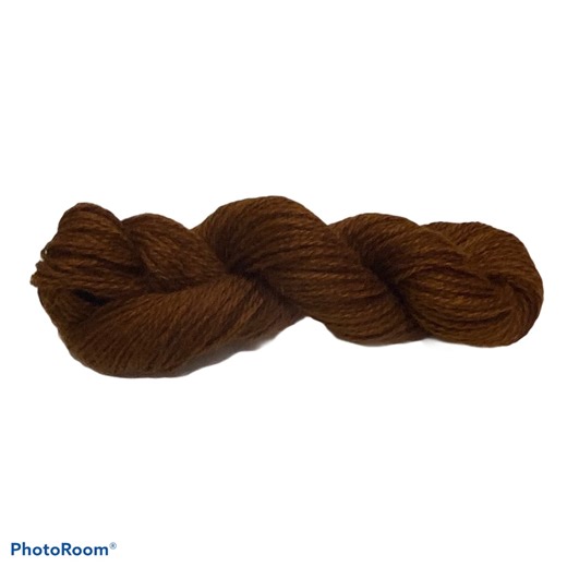 Dark Brown Wool Yarn, 2-ply Mitten & Craft Yarn - Etsy