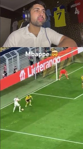 When Mbappé Turns on Cartoon Mode 😂⚡ #footballshorts #mbappe #realmadrid