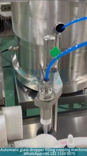 CX-GFT Automatic 60ml Dropper Filling Line for Essential Oil | Factory Test