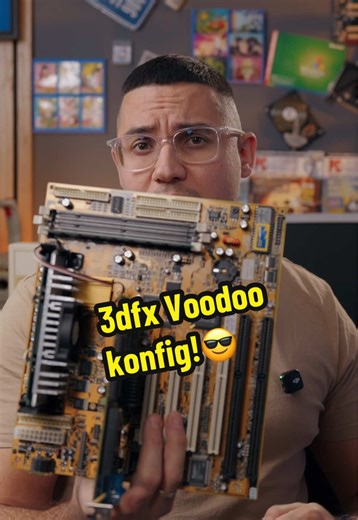 3dfx Voodoo konfig! 😎 #retro #pc #3dfx #nosztalgia