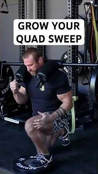 Best Exercise for a Bigger Quad Sweep (Vastus Lateralis Targeting) #legworkout #quadsweep #gymtips