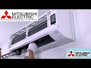 How To clean Mitsubishi Air Conditioner split ac | Mitsubishi Air Conditioner (FULL HD1080p)