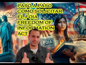 Cómo Solicitar FOIA: Tutorial Detallado y Fácil 🤓😎😉🙏🏻👍😜🧐🇺🇸🇺🇸