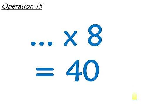 Calcul mental CM1 Connaître les tables de multiplication 1