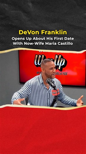 14K views · 119 reactions | DeVon Franklin opens up about his very first date with wife Maria Castillo  From that moment, their love story began! Click the link in the bio to watch the full interview on @WayUpWithYee on YouTube | Way Up With Yee | Facebook