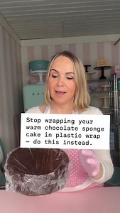 75K views · 460 reactions | Stop wrapping your warm cake in plastic...