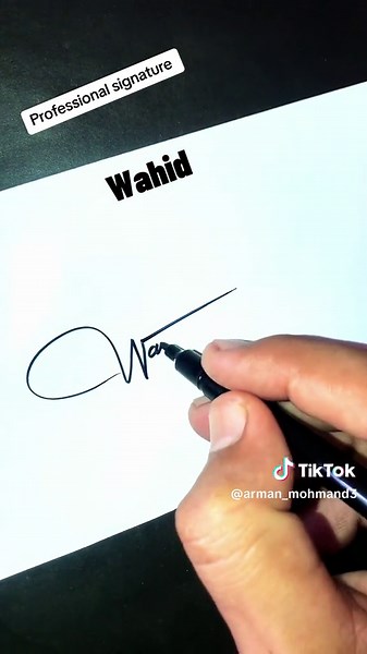 #fypシ゚viral #its_me_arman #autograph #signature