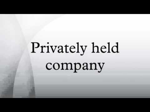 Privately held company