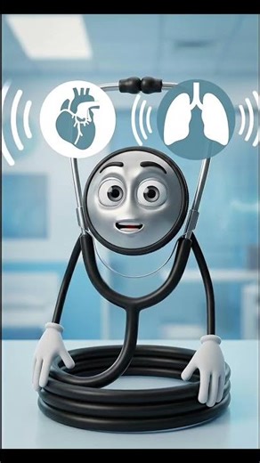 How Does a Stethoscope Actually Work? 🩺 | Medical Facts #Shorts #healthtips #3dhealth #health #3d