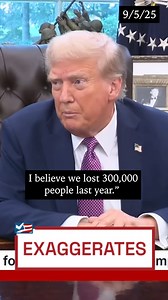 572K views · 6.8K reactions | Trump Again Overstates Number of Drug Overdose Deaths in U.S. Link to the full story in the comments. | FactCheck.org | Facebook