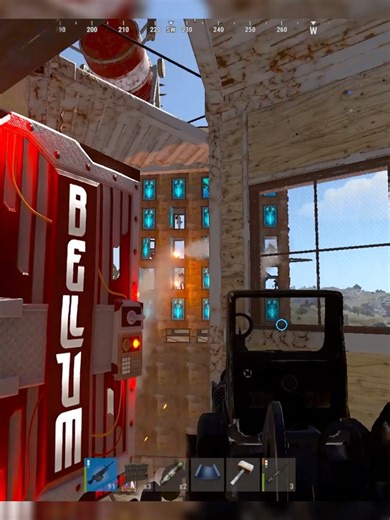 POV 16 MAN BUILDING RAID BASE OUTSIDE YOUR BASE #rust