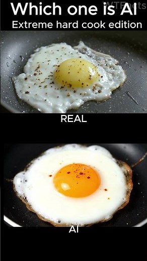 Can You Tell Which Video is FAKE? 🤖 (AI vs Real Challenge) #shorts