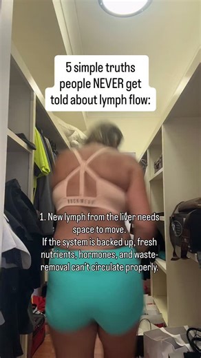 3.2K views · 224 reactions | Your lymph is the boss. Your life starts...