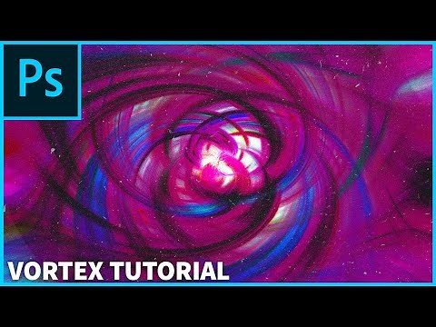 Turn Any Image Into A Vortex: Adobe Photoshop Tutorial