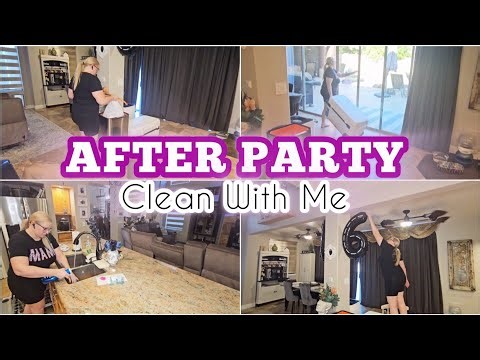 After Party Quick Clean Up | Realistic Speed Cleaning Motivation