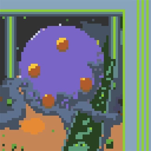 Alien invasion - Pixel Art Animation