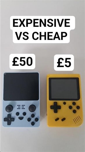 EXPENSIVE VS CHEAP GAMEBOY