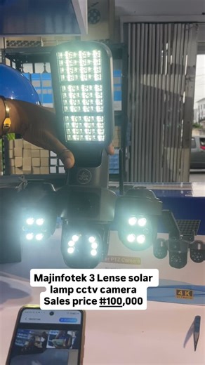 CCTVCAMERA IN LAGOS /IBADAN/ABUJA/NIGERIA | Hello Beautiful people . This is Majinfotek 4g 3 view SIM card camera 🥰🥰 . Suitable for indoor and outdoor . 2 stactic +360 rotation... | Instagram