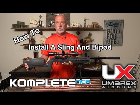 Installing a sling and bipod to the Umarex Komplete NCR Air Rifle