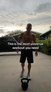 💥 The Advanced Beginner Kettlebell Complex 💥All you need is ONE kettlebell to hit all 5 functional movement patterns.This is the baseline test for strength, endurance, and grit 👊Here’s how it breaks down ⬇️Hinge: Swings • Advanced: 20 • Beginner: 10Pull: Kettlebell Pull-Thrus • Advanced: 10 • Beginner: 5Squat: Goblet Squats • Advanced: 10 • Beginner: 5Unilateral: Goblet Reverse Lunges • Advanced: 10/10 • Beginner: 5/5Press: Shoulder Press • Advanced: 10 • Beginner: 5👉 One bell. Five patterns