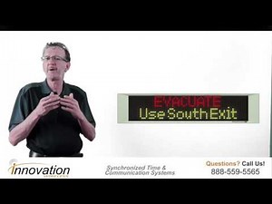 LED Message Boards for Emergency and Operational Communications