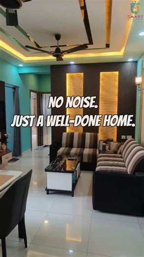 𝗔 𝘄𝗲𝗹𝗹-𝗱𝗼𝗻𝗲 𝗿𝗲𝘀𝗮𝗹𝗲 𝗱𝗼𝗲𝘀𝗻’𝘁 𝘀𝗵𝗼𝘂𝘁. 𝗜𝘁 𝘀𝗵𝗼𝘄𝘀. Tastefully finished 2BHK in Purti Veda, New Town — fully furnished, owner-maintained, higher floor calm. East entry, parking included, 980 sq.ft of clean living. 👉 Full flat walkthrough video available on YouTube (Search: Smart Solution Properties – Purti Veda) For buyers who value condition over hype. Details on call. #NewTownKolkata #ResaleFlat #PurtiVeda #ReadyToMove #smartsolutionproperties | Ayush Nandi