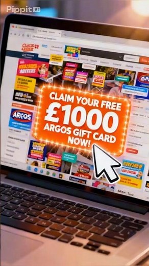 £1,000 Argos Gift Card 🎁 Explained for Viewers.