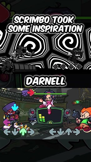 FNF SONIC EXE RERUN SCRIMBO AND DARNELL REFERENCE #fnf #fnfmod #sonic #shorts