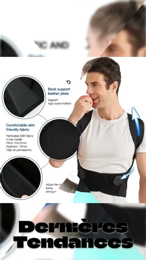 Back Brace Posture Corrector for Women and Men, Shoulder Straightener Adjustable Full Back Suppor...