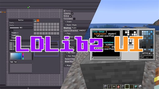 更好的 Minecraft UI 库：LDLib2