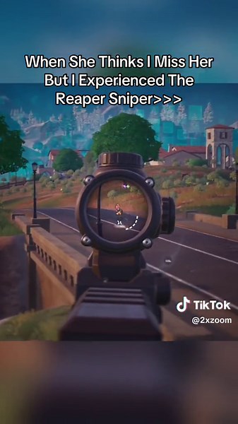 Experiencing the Reaper Sniper in Fortnite