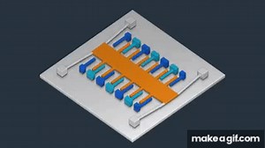 How does an Accelerometer work? | 3D Animation on Make a GIF