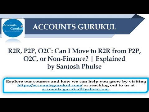 R2R, P2P, O2C: Can I Move to R2R from P2P, O2C, or Non-Finance? | Explained by Santosh Phulse